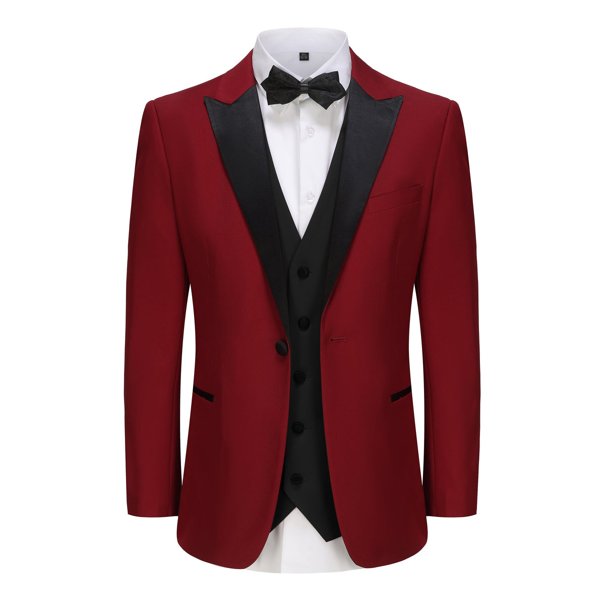 TX500 (PEAK LAPEL TUXEDO) - RED – Braveman Enterprise